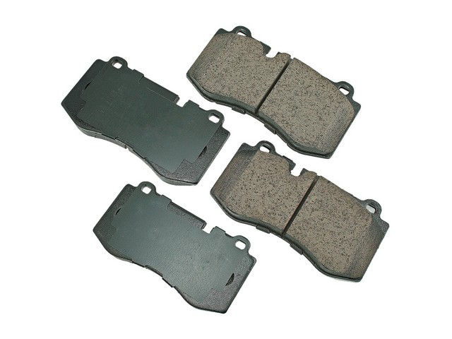 Akebono Euro EUR1223 Brake Pad Set; Front - Mercedes | 0044208020