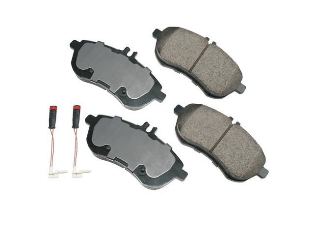 Akebono Euro EUR1340 Brake Pad Set; Front - Mercedes | 0004200905 ...