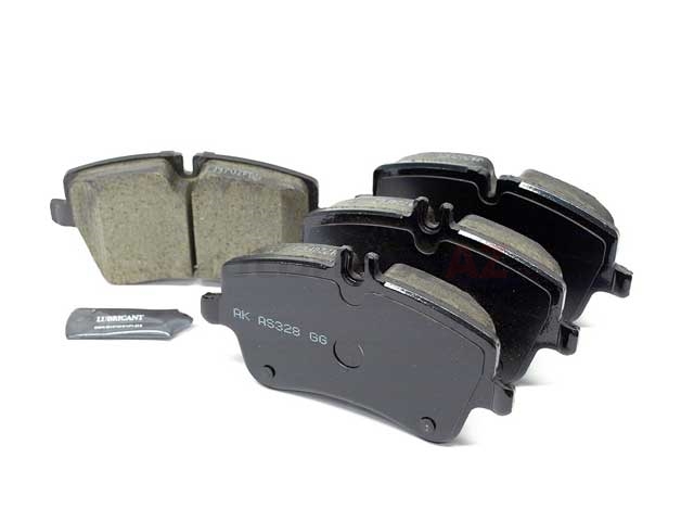 Akebono Euro 005420622090, EUR872 Brake Pad Set; Front - Mercedes ...