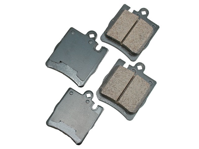 Akebono Euro EUR873 Brake Pad Set; Rear - Mercedes | 0034202820