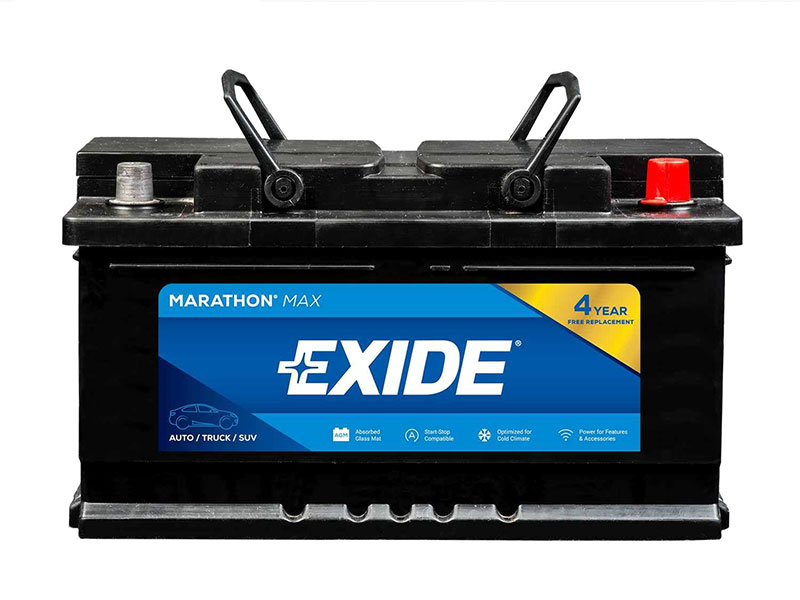 Exide MX-H6/L3/48 Exide Automotive Battery | 48PLT 9A48 9AGM48 H6760CHAGM
