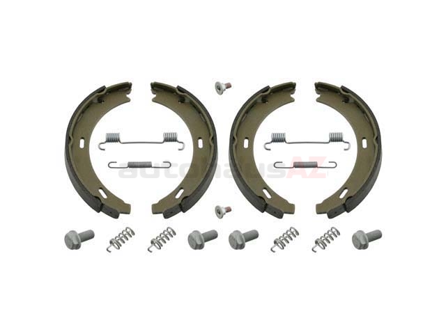 Febi Bilstein 1244200720, 02100 Parking Brake Shoe Set - Mercedes ...