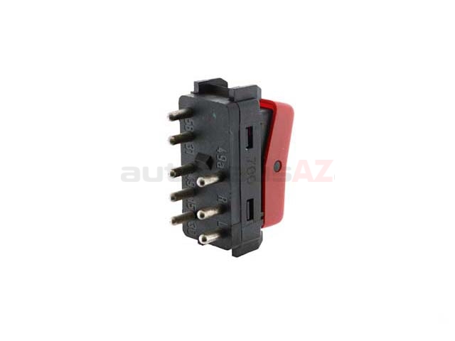 Febi Bilstein 1248200110, 24198 Hazard Warning Switch - Mercedes ...