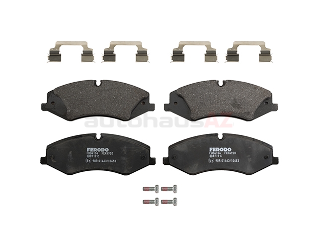 Ferodo FDB4104 Brake Pad Set; Front - Land Rover | LR026221 LR134700