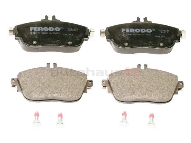 Ferodo 0004203002, FDB4245 Brake Pad Set; Front - Mercedes ...