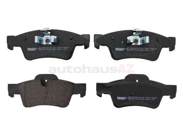 Ferodo 0044205220, FDB1831 Brake Pad Set; Rear - Mercedes | 0004219601 ...