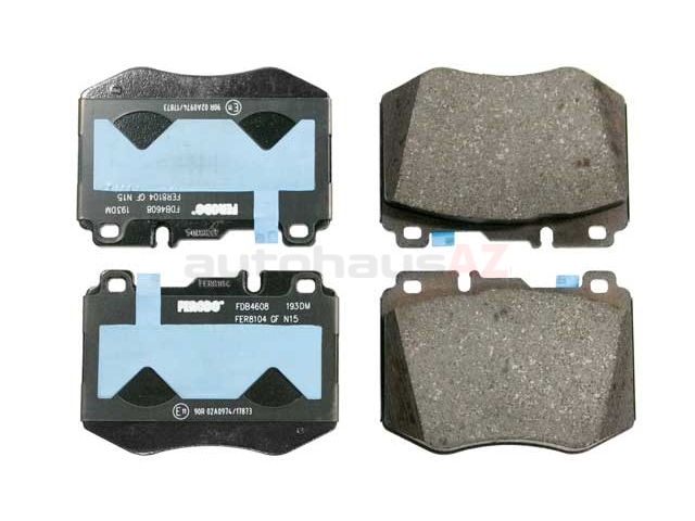 Ferodo 0084201920, FDB4608 Brake Pad Set; Front - Mercedes