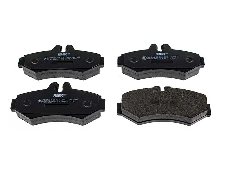 Ferodo 0084204420, FVR1306 Brake Pad Set; Rear - Mercedes | 0044202520 ...