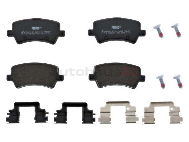 Ferodo 32373175, FDB4237 Brake Pad Set; Rear - Volvo | 30671574 ...