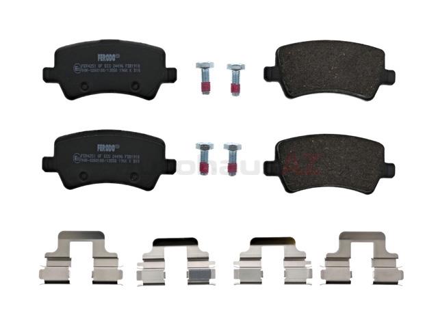 Ferodo 30671575, FDB1918 Brake Pad Set; Rear - Volvo