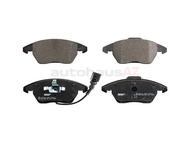 Ferodo 3C0698151D, FDB1641 Brake Pad Set; Front SKU: 1442014-FO ...