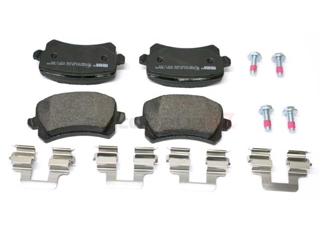 Ferodo 3C0698451F, FDB4058 Brake Pad Set; Rear - VW | 3AA698451A