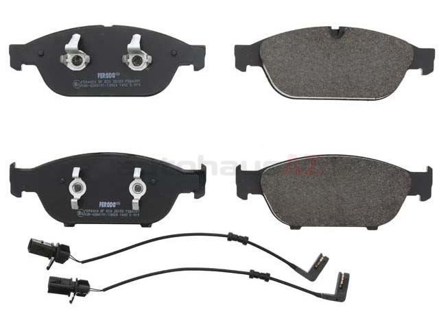 Ferodo 4G0698151S, FDB4397 Brake Pad Set; Front - Audi | 4G0698151M ...