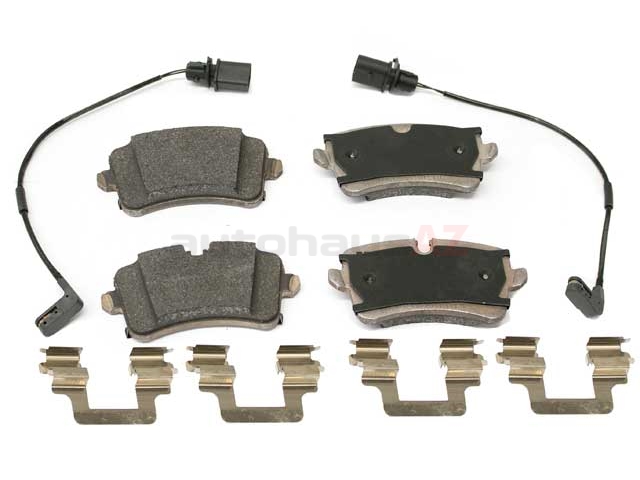 Ferodo 4H0698451L, FDB4393 Brake Pad Set; Rear - Audi | 4H0698451A