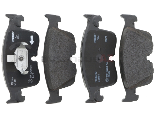 Ferodo 5WA698151N, FDB5349 Brake Pad Set - Audi