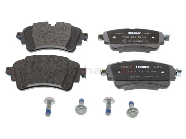 Genuine VW/Audi 80A698151H Brake Pad Set; Front - Audi | 80A698151C