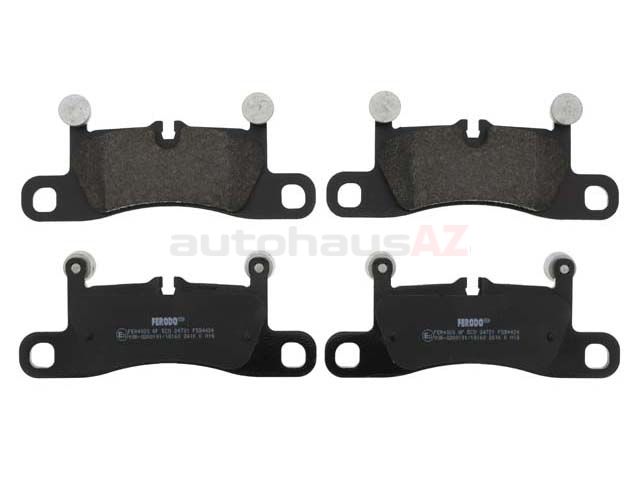 Ferodo 95835293900, FDB4424 Brake Pad Set; Rear - Porsche | PAA698451A
