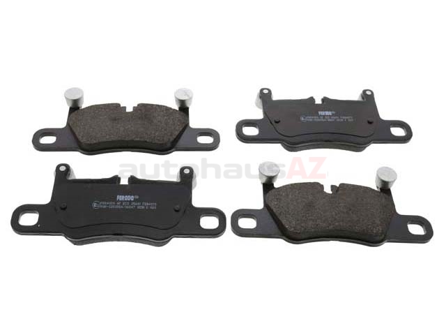 Ferodo 99135294902, FDB4970 Brake Pad Set; Rear - Porsche | 00004398900 ...