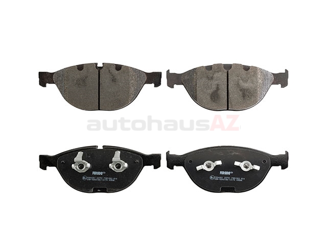 Ferodo C2D3801, FDB1883 Brake Pad Set; Front - Jaguar | C2P26236