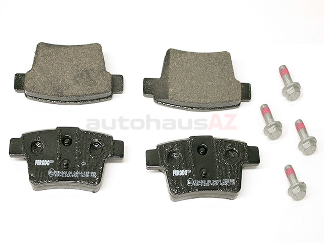 Ferodo C2S52081, FDB1885 Brake Pad Set; Rear - Jaguar
