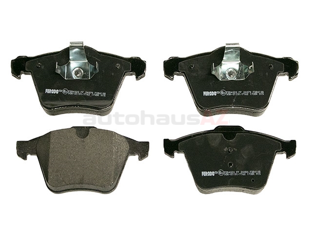 Ferodo C2Z14096, FDB4108 Brake Pad Set; Front - Jaguar