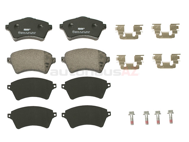Ferodo LR021899, FDB1473 Brake Pad Set; Front - Land Rover