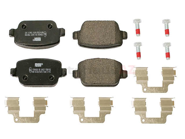 Ferodo LR023888, FDB1932 Brake Pad Set; Rear - Land Rover