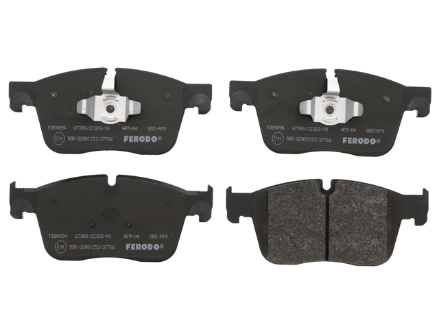 Ferodo LR064687, FDB4894 Brake Pad Set; Front - Land Rover