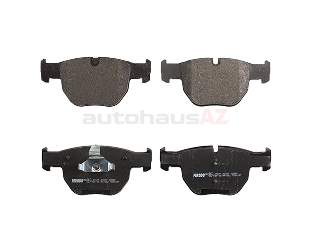 Ferodo SFC500080, FDB1597 Brake Pad Set; Front - Land Rover