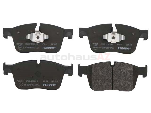 Ferodo T4A44837, FDB4894 Brake Pad Set; Front - Jaguar | T2H21043