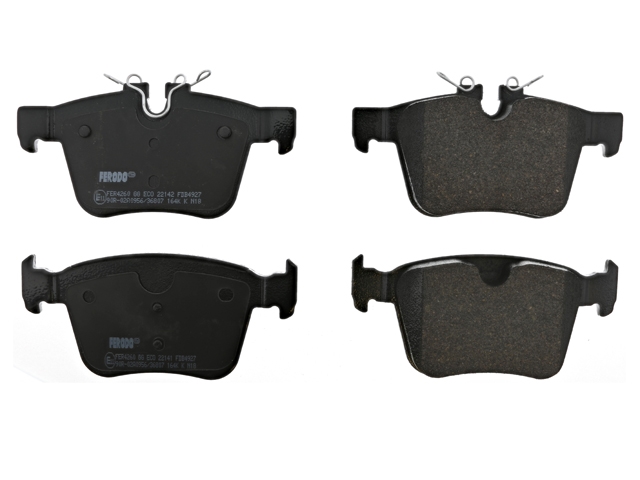Ferodo T2H7439, FDB4927 Brake Pad Set; Rear - Jaguar | LR110327
