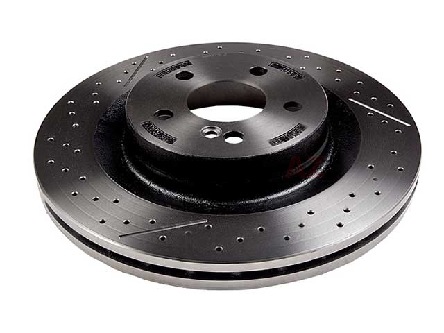 Fremax Painted 2044230412, BD6465 Disc Brake Rotor; Rear - Mercedes ...