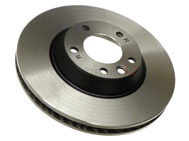 Fremax Painted 7L8615302, BD3324 Disc Brake Rotor; Front Right - Audi ...
