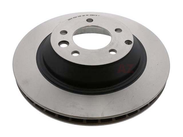 Fremax Painted 7L8615601E, BD3344 Disc Brake Rotor; Rear - Audi, VW
