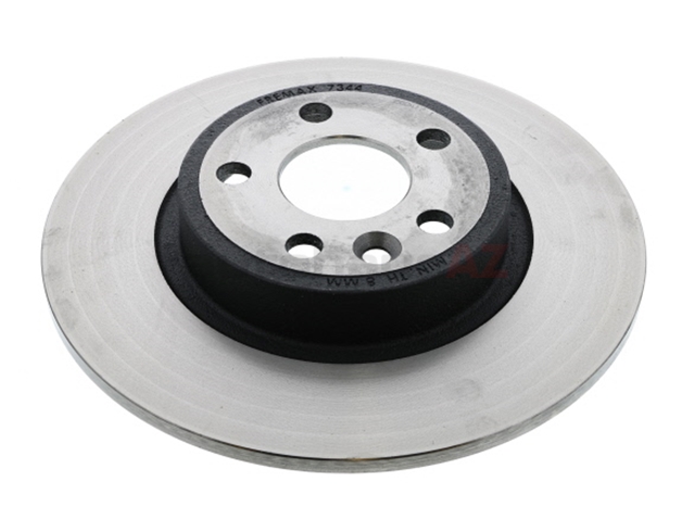 Fremax Painted LR061388, BD7344 Disc Brake Rotor; Rear - Land Rover