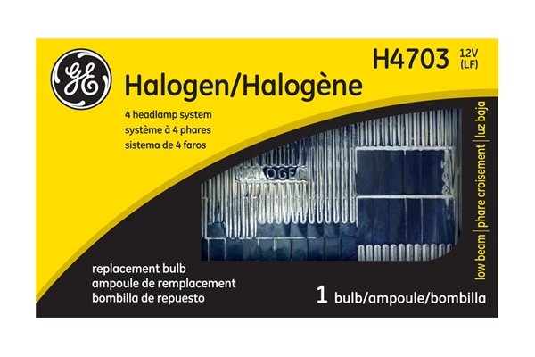 GE H4703 Multi Purpose Light Bulb; Standard