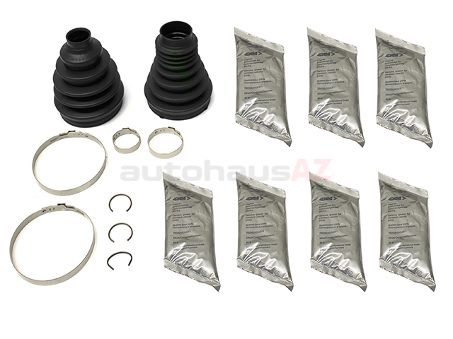 GKN Loebro TDR000120, 305628 Axle Boot Kit; Front - Land Rover