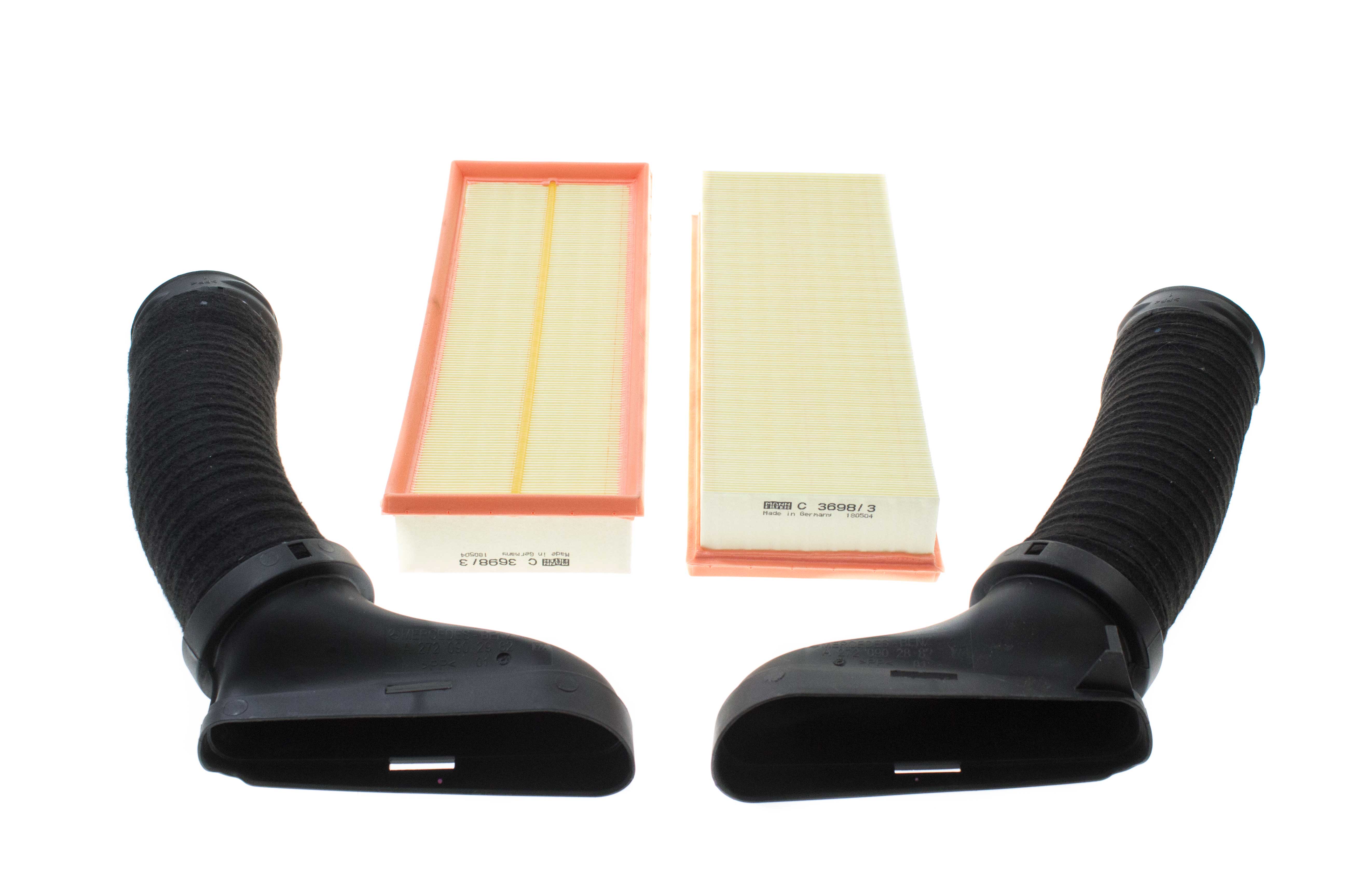 AAZ Preferred GLK350INTKIT Air Intake Hose; Left and Right plus Air ...