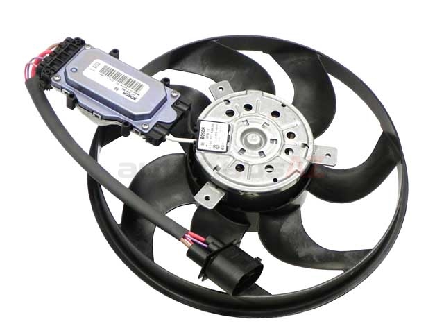 Genuine 95562413401, 7L0959455F A/C Condenser Fan - Porsche ...