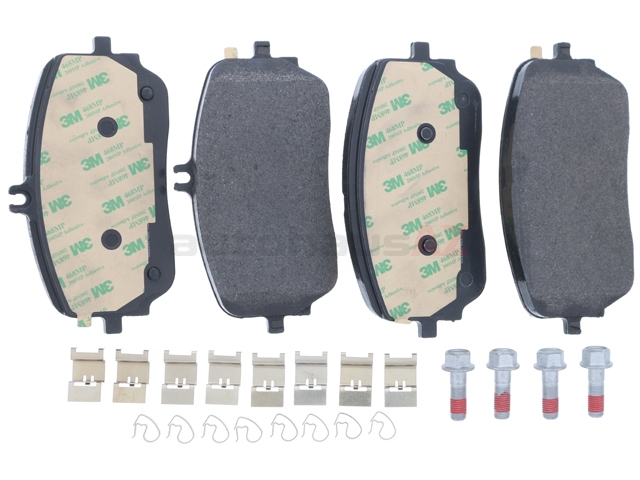 Hella Pagid 0004203404, 355039211 Brake Pad Set; Front - Mercedes ...