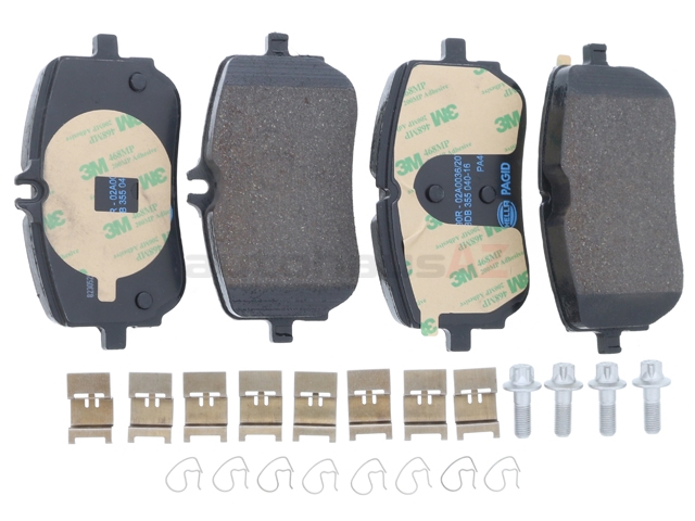 Hella Pagid 0004205503, 355040161 Brake Pad Set; Front - Mercedes ...