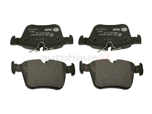 Hella Pagid 0004208200, 355021831 Brake Pad Set; Rear - Mercedes ...