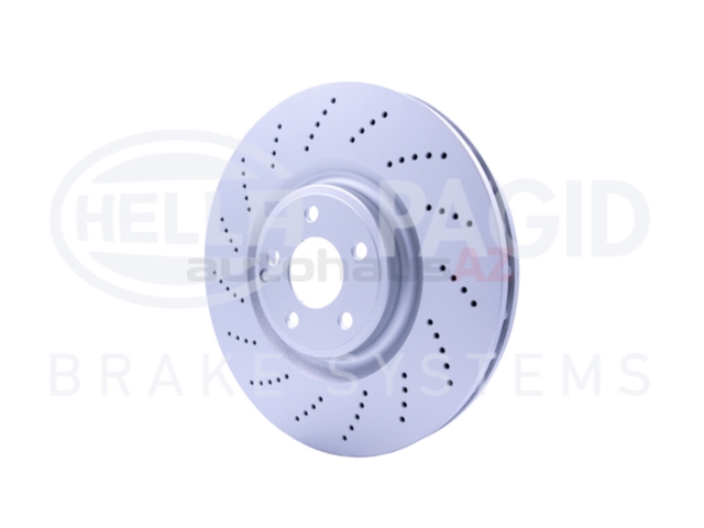 Hella Pagid 000421171207, 355126341 Disc Brake Rotor; Front - Mercedes