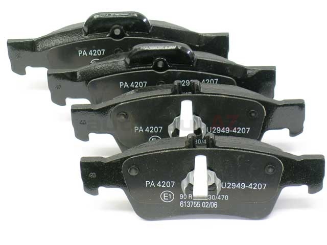 Hella Pagid 0074206720, 355018751 Brake Pad Set; Rear - Mercedes