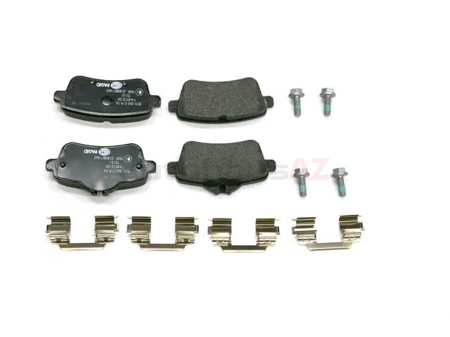Hella Pagid 0074209020, 355019741 Brake Pad Set; Rear - Mercedes ...