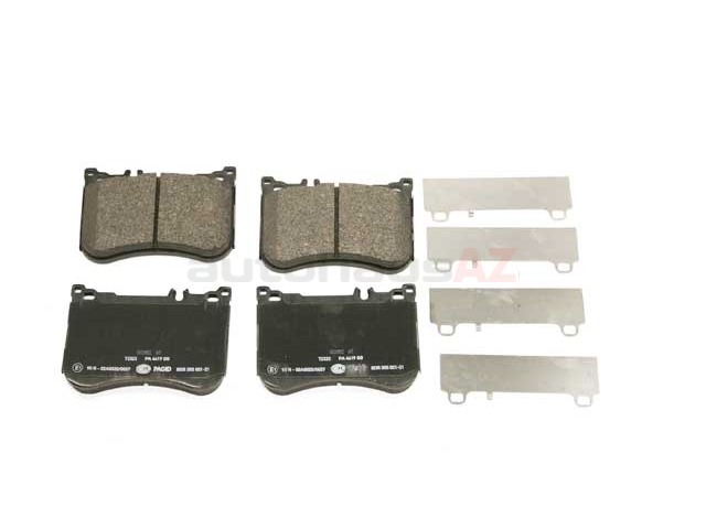 Hella Pagid 0084200220, 355021211 Brake Pad Set; Front - Mercedes