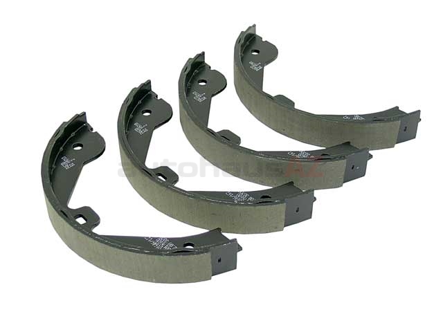 Hella Pagid 1644200620, 355050601 Parking Brake Shoe Set - Mercedes ...