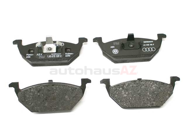 Hella Pagid 1J0698151J, 355008591 Brake Pad Set; Front - VW | 1J0615115 ...