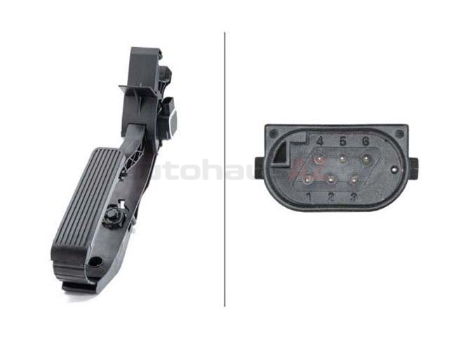 Hella 2113000804, 010946481 Accelerator Pedal - Mercedes | 2113000404