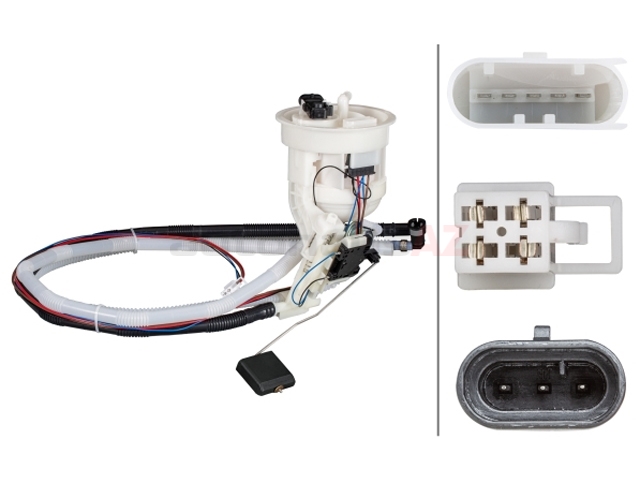 Hella 2114706094, 358146431 Fuel Pump Module Assembly; Left - Mercedes ...
